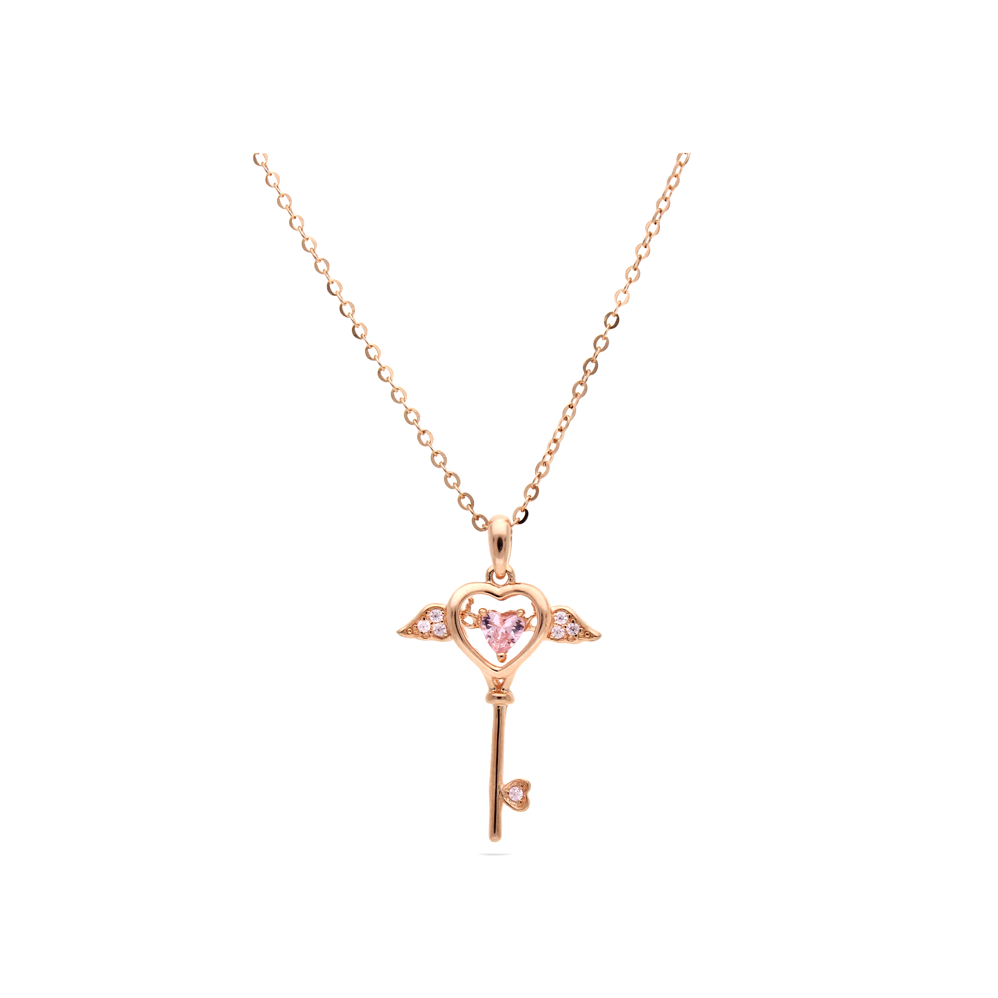 Dazzling Key Necklace – thesilvorium